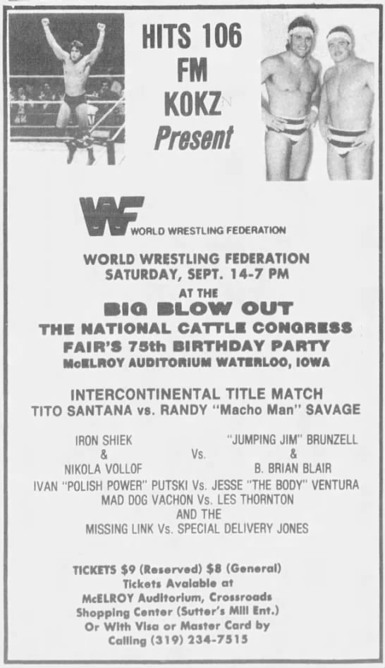 WWF House Show (Sep 14, 85') | Pro Wrestling | Fandom