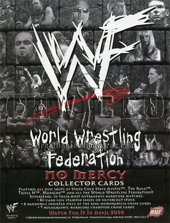 2000 WWF No Mercy (Comic Images) | Pro Wrestling | Fandom