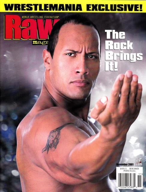 WWF Raw Magazine - November 2001 | Pro Wrestling | Fandom