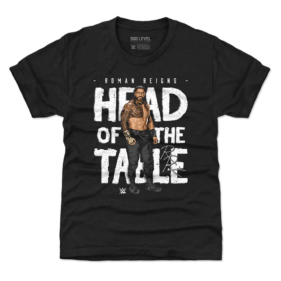 Roman Reigns "Head Of The Table" Tri-Blend T-Shirt | Pro Wrestling | Fandom