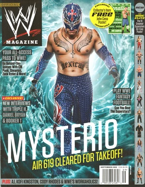 WWE Magazine - September 2012 | Pro Wrestling | Fandom