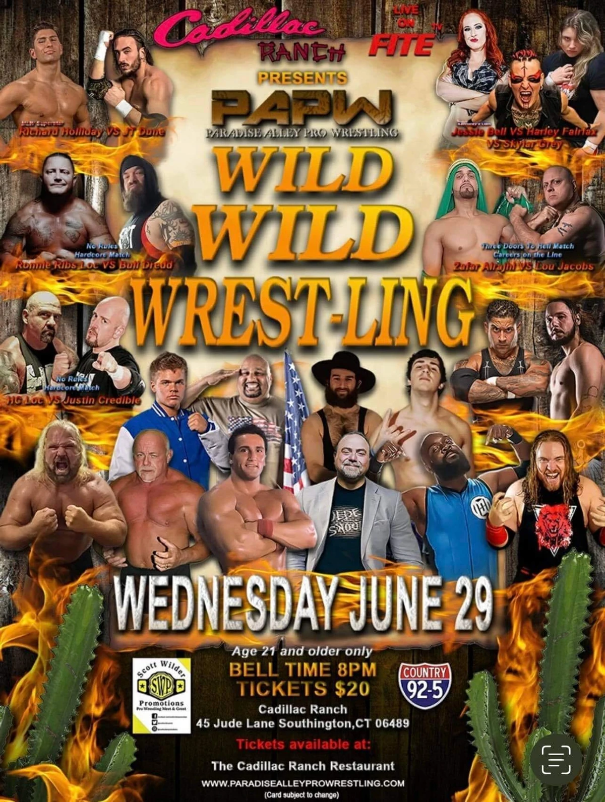 PAPW Wild Wild Wrest-ling | Pro Wrestling | Fandom