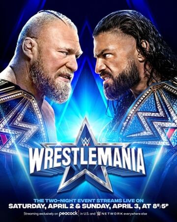 Wrestlemania 25 Match Card