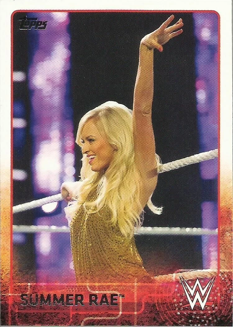 2015 WWE (Topps) Summer Rae (No.75) | Pro Wrestling | Fandom