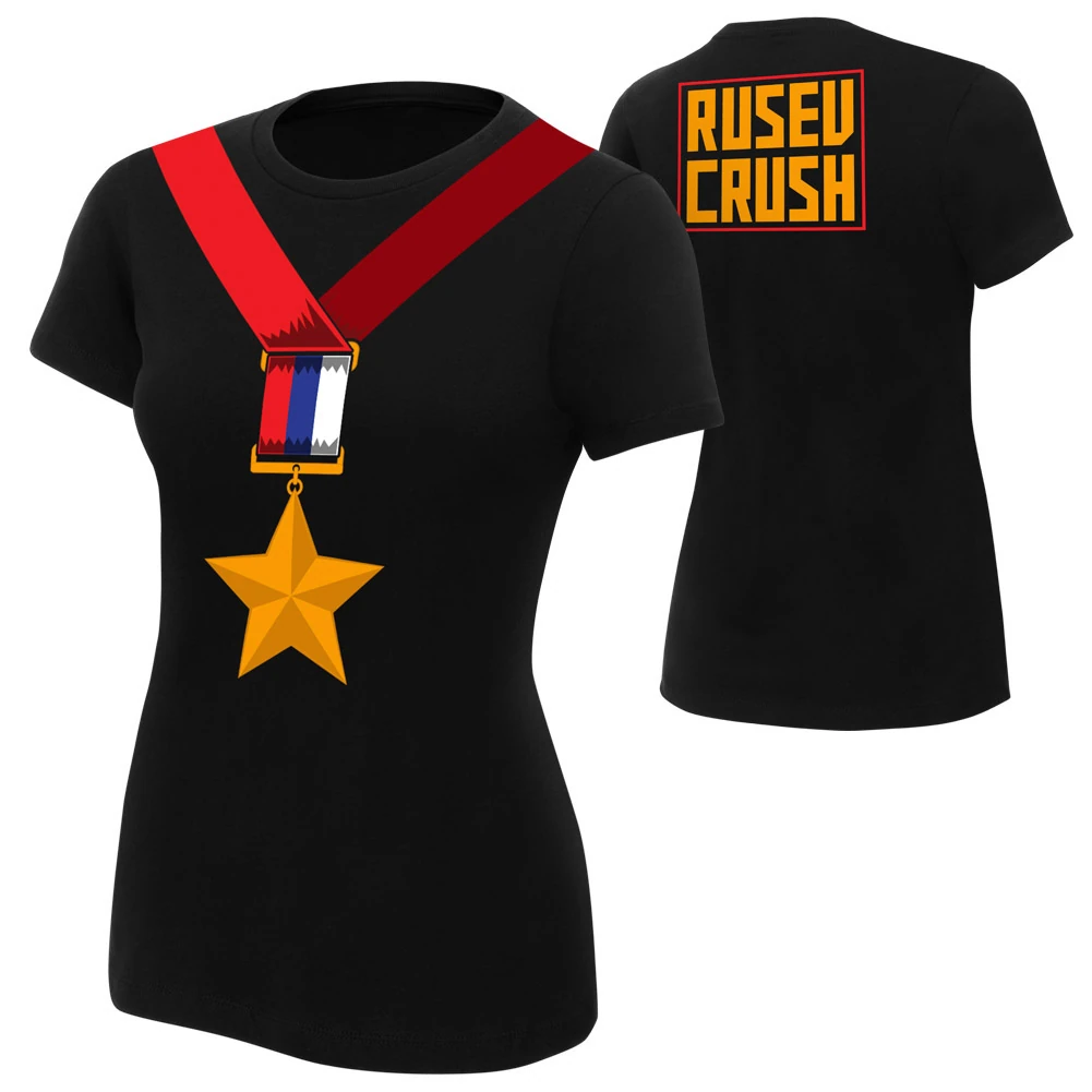 Rusev "Rusev Crush" Women's T-Shirt | Pro Wrestling | Fandom