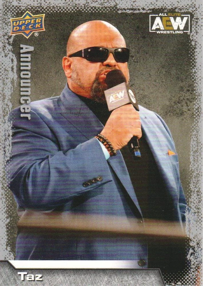 2022 AEW (Upper Deck) Taz (No.100) | Pro Wrestling | Fandom