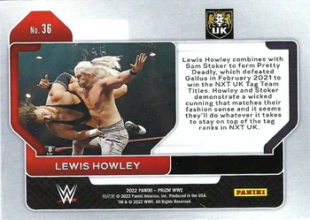 2022 WWE (Panini Prizm) Lewis Howley (No.36) | Pro Wrestling | Fandom