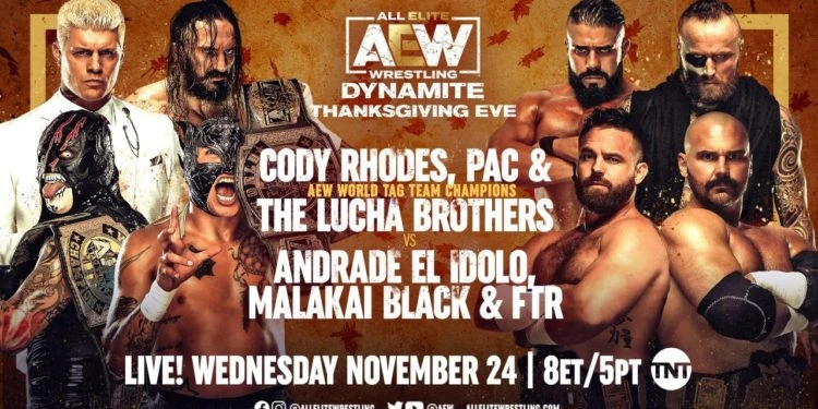 November 24, 2021 AEW Dynamite results | Pro Wrestling | Fandom