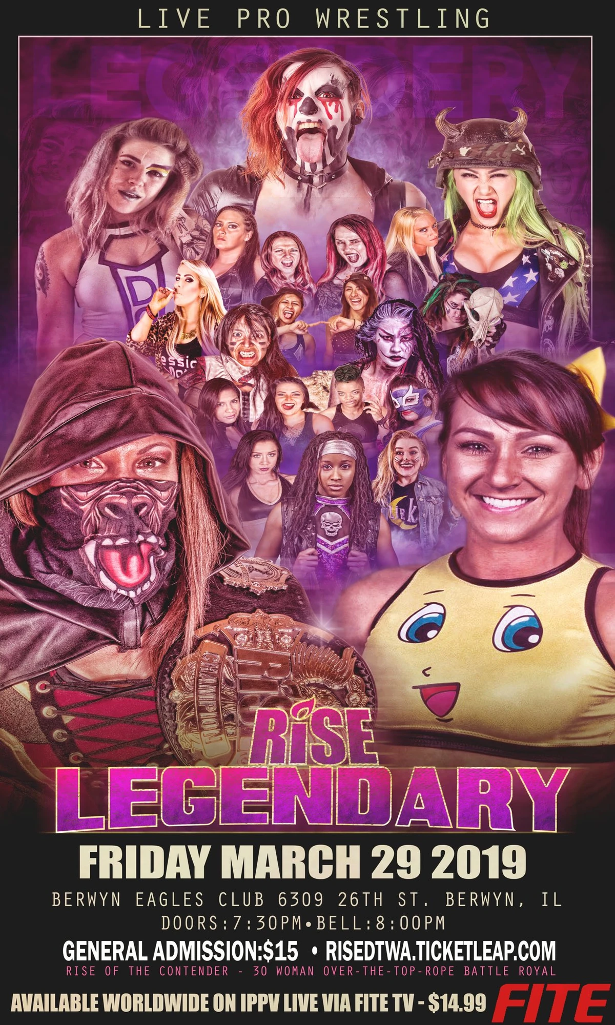 Rise 13: Legendary | Pro Wrestling Wiki | Fandom