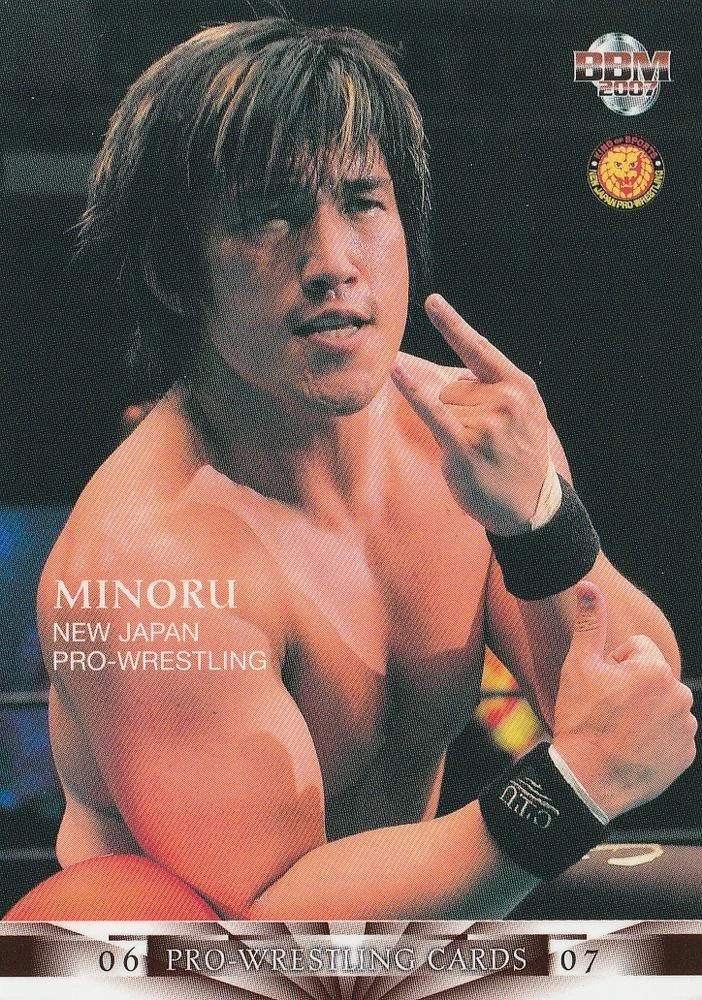 2006-07 BBM Pro Wrestling Minoru (No.16) | Pro Wrestling | Fandom
