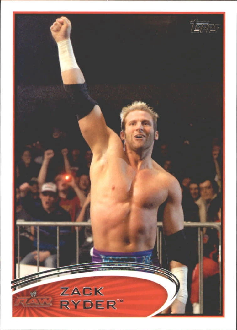 2012 WWE (Topps) Zack Ryder (No.19) | Pro Wrestling | Fandom