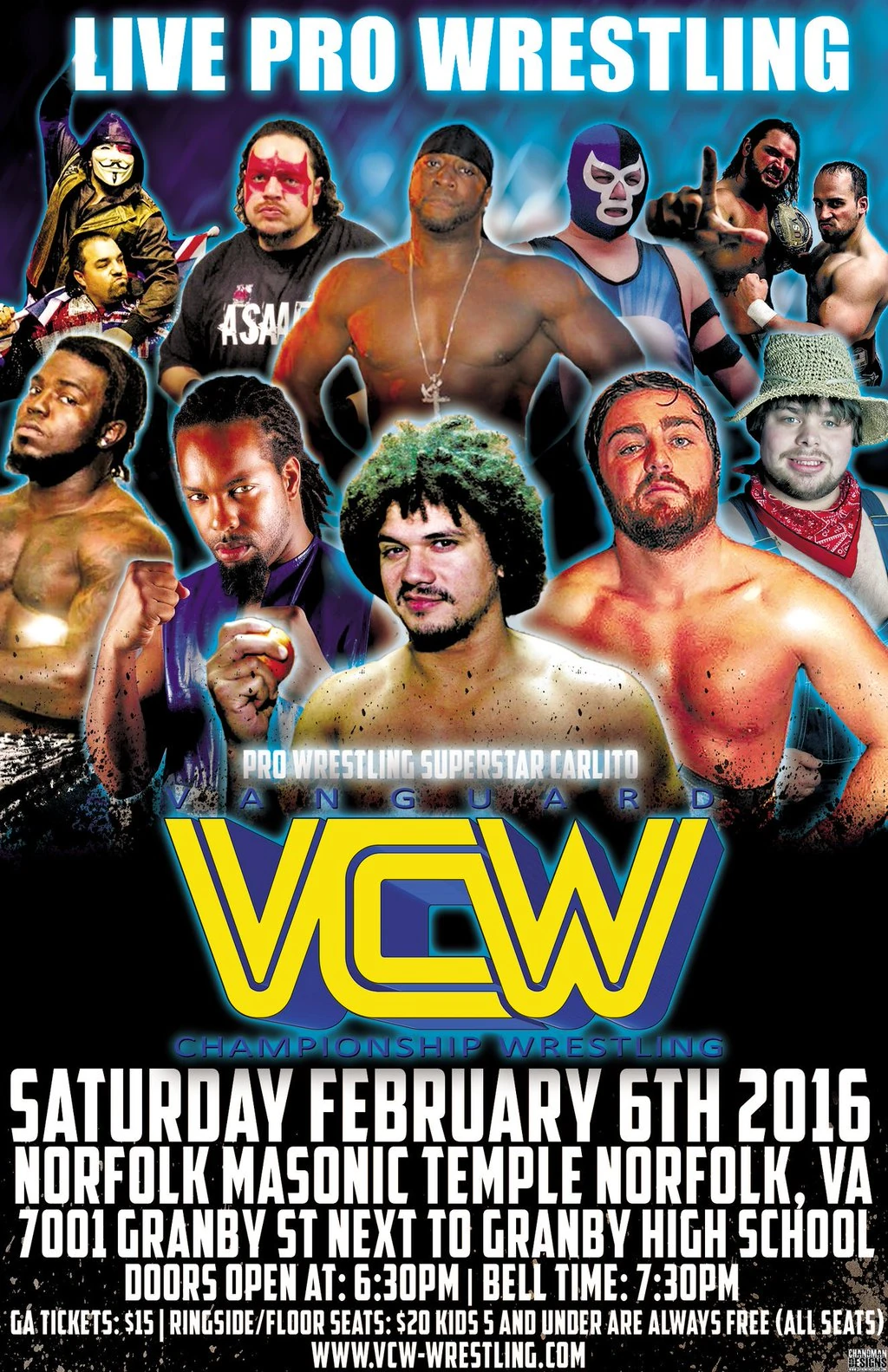 VCW (February 6, 2016) | Pro Wrestling | Fandom