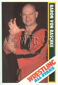 1985 Wrestling All Stars Trading Cards Baron Von Raschke (No.13) | Pro ...