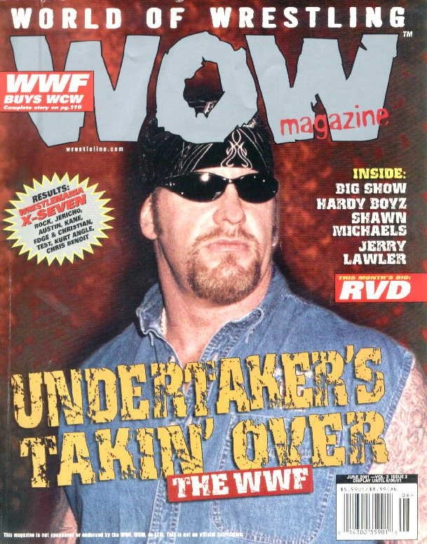WOW Magazine - June 2001 | Pro Wrestling | Fandom
