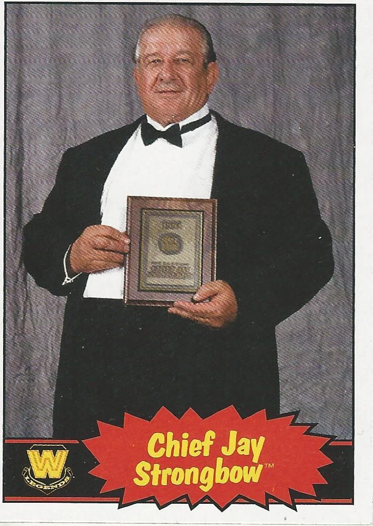 2012 WWE Heritage Trading Cards (Topps) Chief Jay Strongbow (No.68 ...
