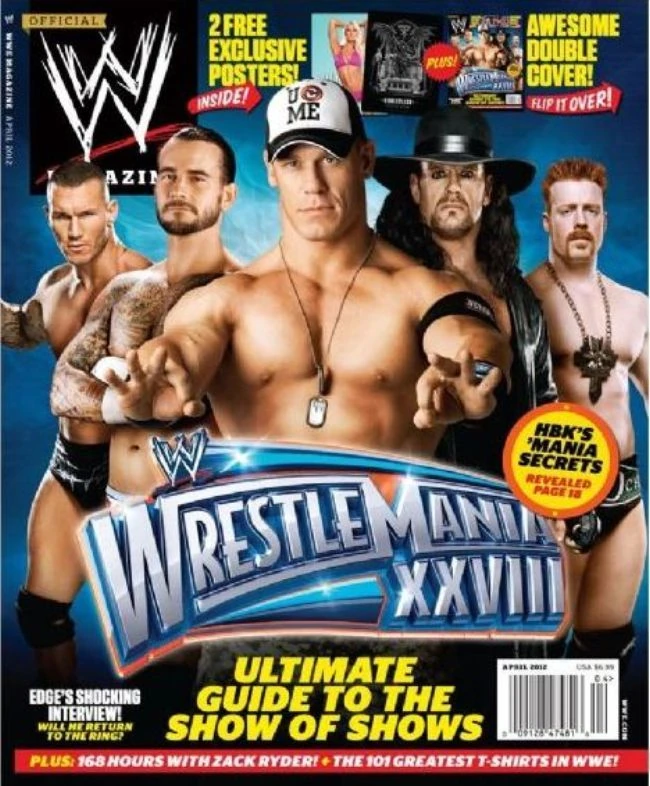 WWE Magazine - April 2012 | Pro Wrestling | Fandom