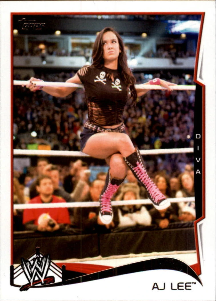 2014 WWE (Topps) AJ Lee (No.1) | Pro Wrestling | Fandom