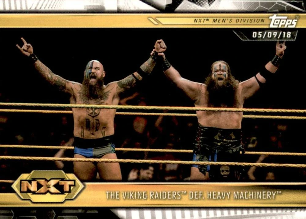 2019 WWE NXT (Topps) The Viking Raiders (No.23) | Pro Wrestling | Fandom