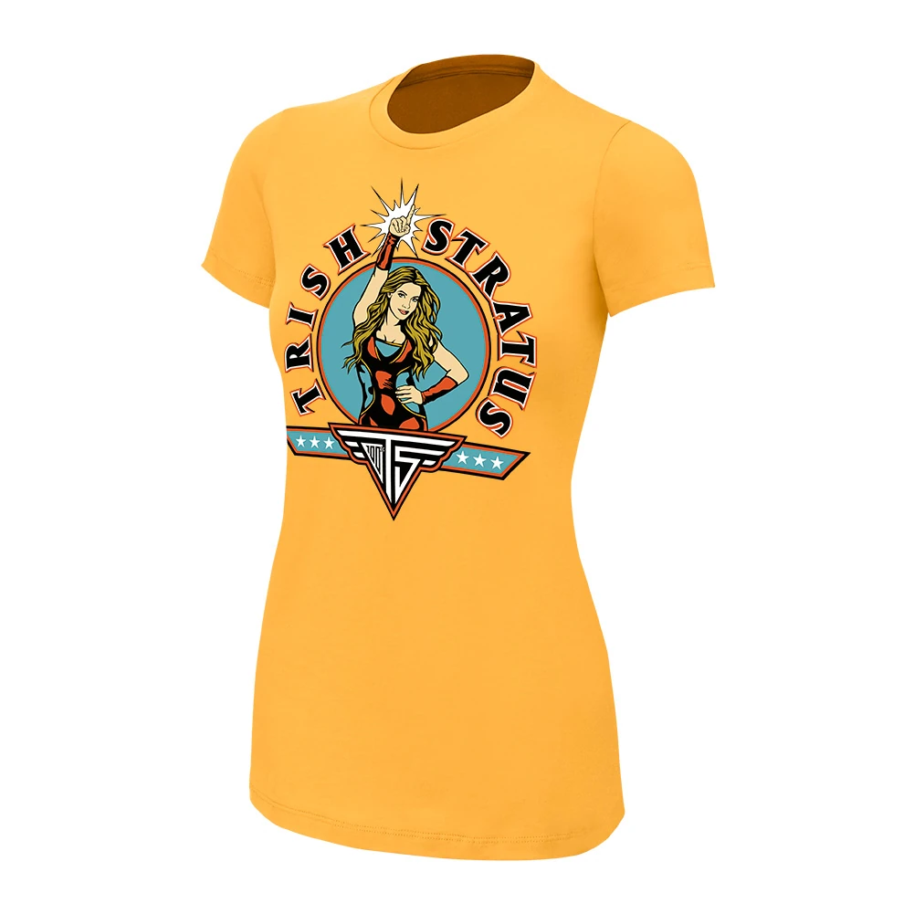 Trish Stratus "Stratusfaction" Women's Authentic T-Shirt | Pro ...