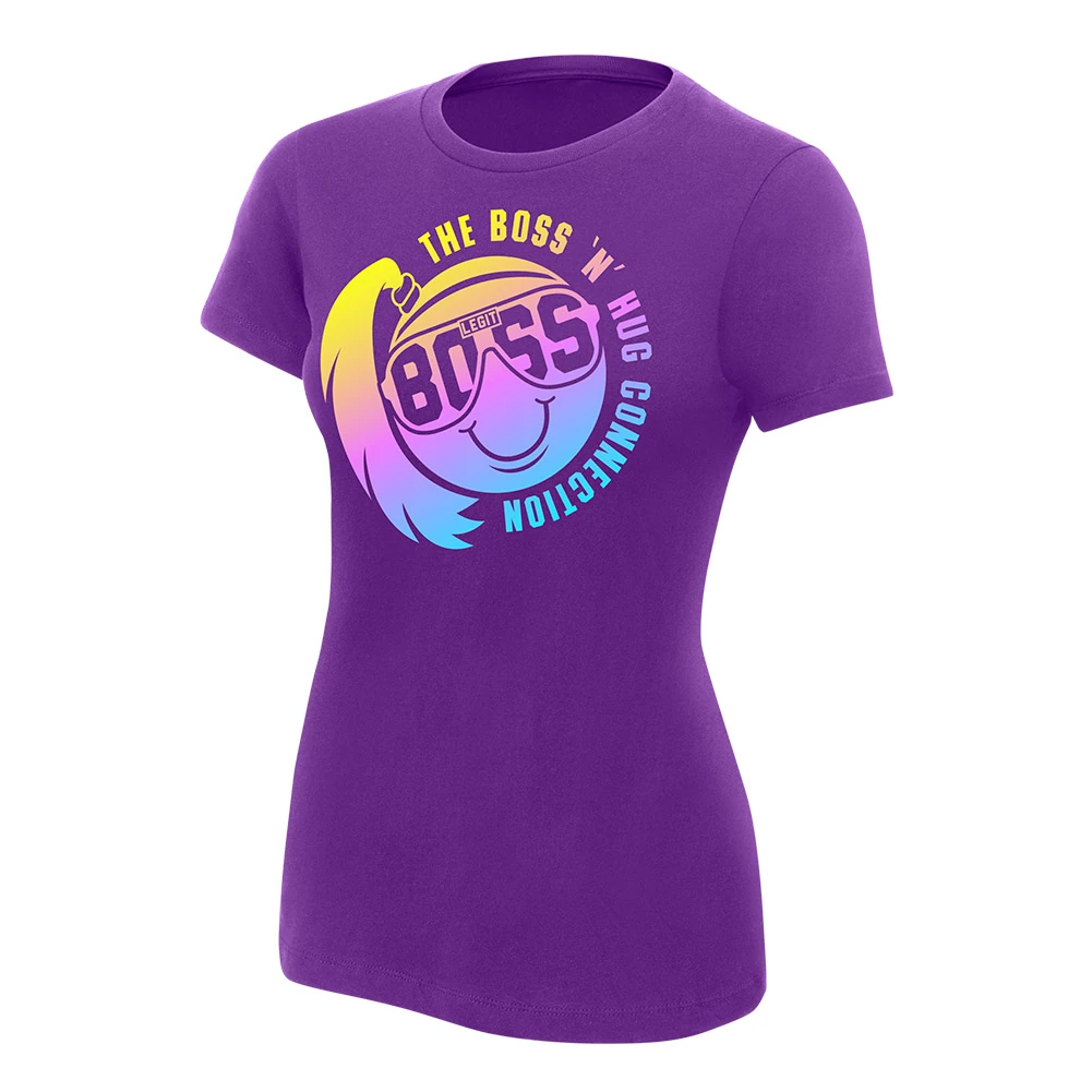 Boss 'n' Hug Connection "Smiley Face" Women's Authentic T-Shirt | Pro ...