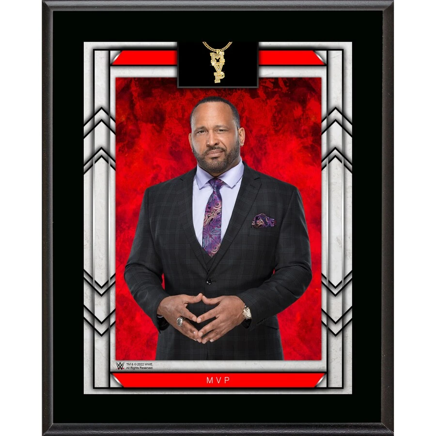 MVP 10.5" x 13" Sublimated Plaque | Pro Wrestling | Fandom