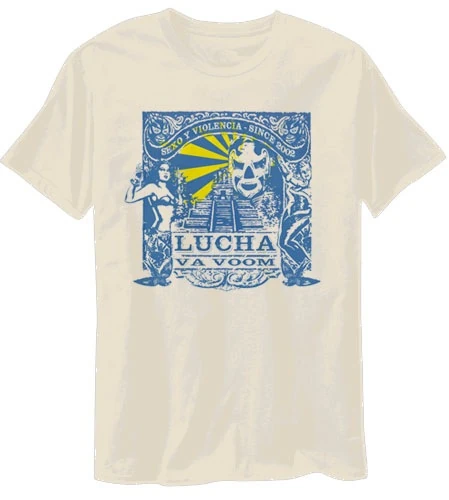Lucha VaVoom Aztec Temple Shirt | Pro Wrestling | Fandom