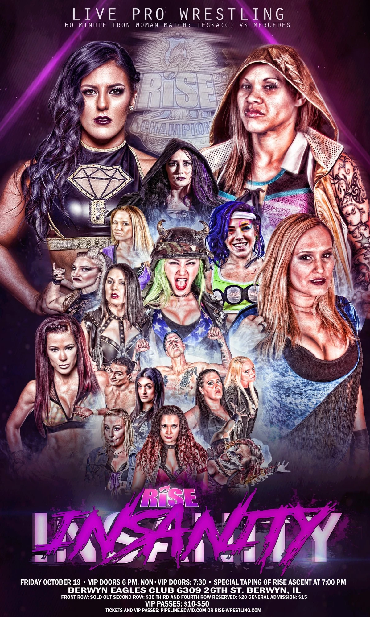 Rise 10: Insanity | Pro Wrestling Wiki | Fandom