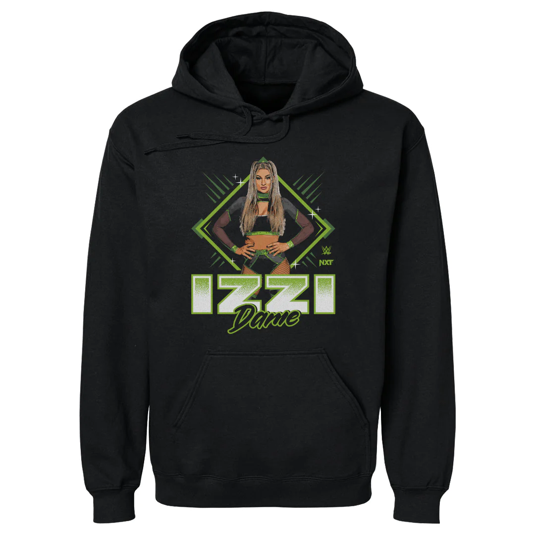 Men's Hoodie Izzi Dame Neon WHT | Pro Wrestling | Fandom