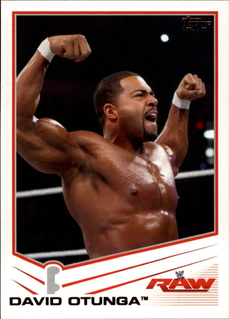 2013 WWE (Topps) David Otunga (No.10) | Pro Wrestling | Fandom