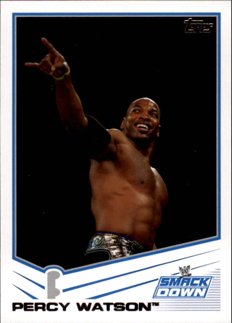 2013 WWE (Topps) Percy Watson (No.72) | Pro Wrestling | Fandom