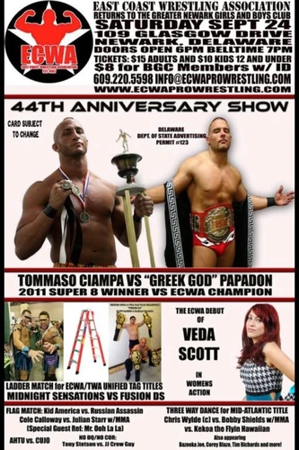 ECWA 44th Anniversary Show | Pro Wrestling | Fandom