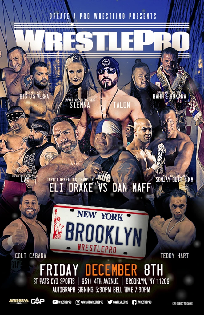 December 8, 17' WrestlePro results | Pro Wrestling | Fandom