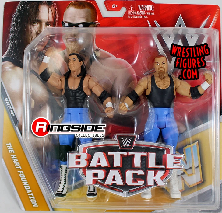 WWE Battle Packs 47 Hart Foundation | Pro Wrestling | Fandom