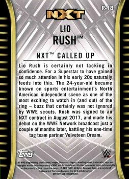 2018 WWE NXT (Topps) Lio Rush (No.18) | Pro Wrestling | Fandom
