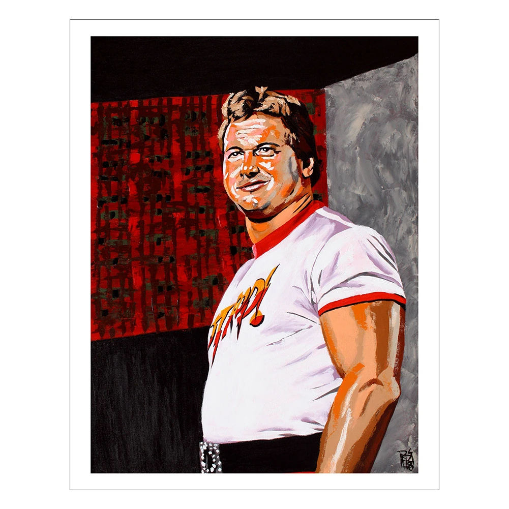 Rowdy Roddy Piper 11 x 14 Rob Schamberger Art Print | Pro Wrestling ...