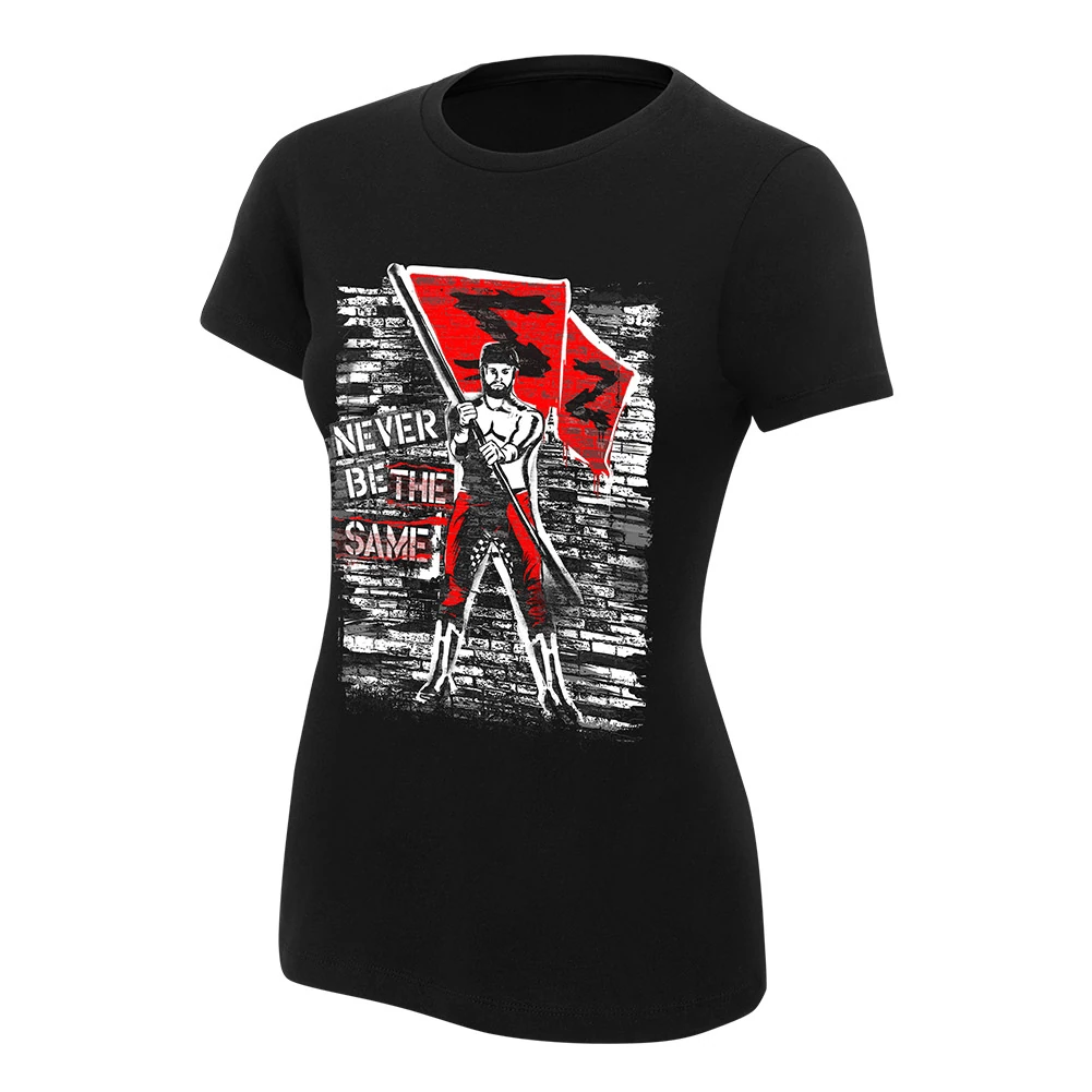 Sami Zayn "Never Be the Same" Women's Authentic T-Shirt | Pro Wrestling ...