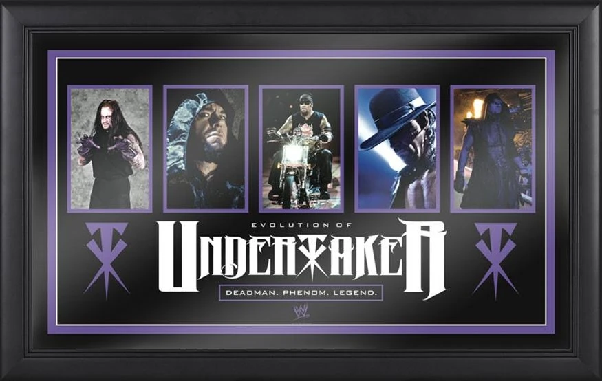 Undertaker Evolution of a Superstar Plaque | Pro Wrestling | Fandom