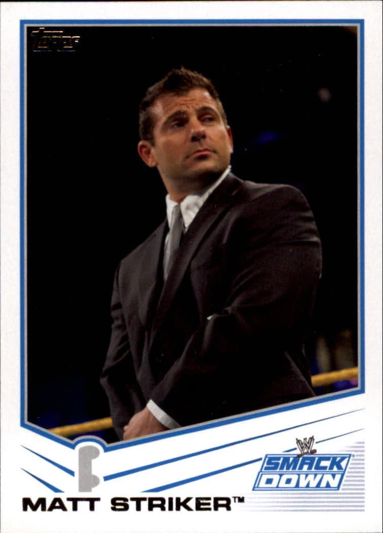 2013 WWE (Topps) Matt Striker (No.70) | Pro Wrestling | Fandom