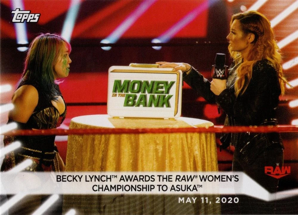 2021 WWE Women's Division Trading Cards (Topps) Becky Lynch (No.16 ...