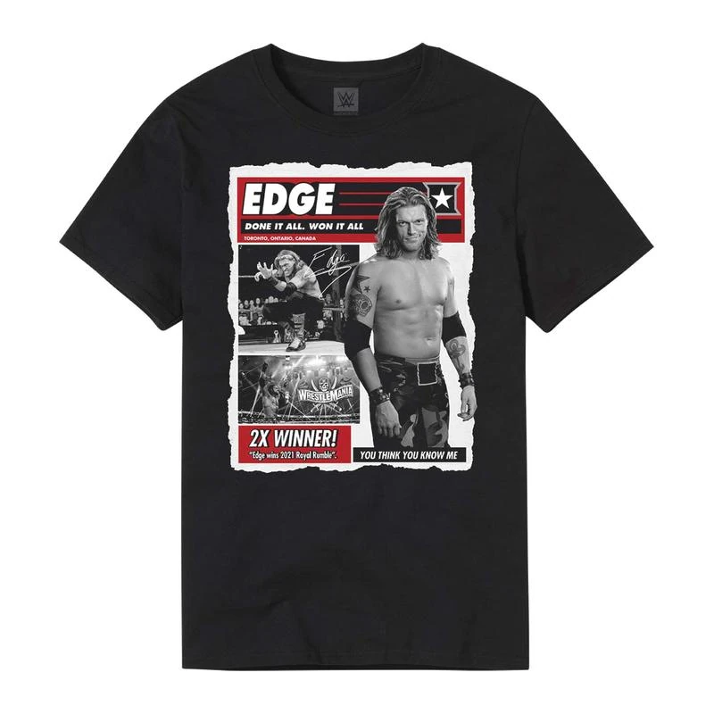 Edge "Headliner" Graphic T-Shirt | Pro Wrestling | Fandom