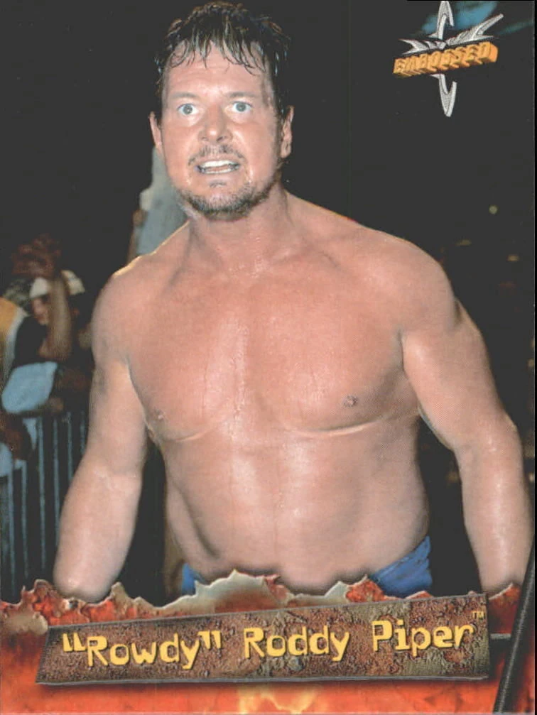 1999 WCW Embossed (Topps) Roddy Piper (No.10) | Pro Wrestling | Fandom