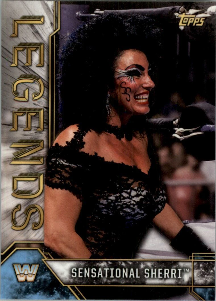 2017 Legends of WWE (Topps) Sensational Sherri (No.81) | Pro Wrestling ...