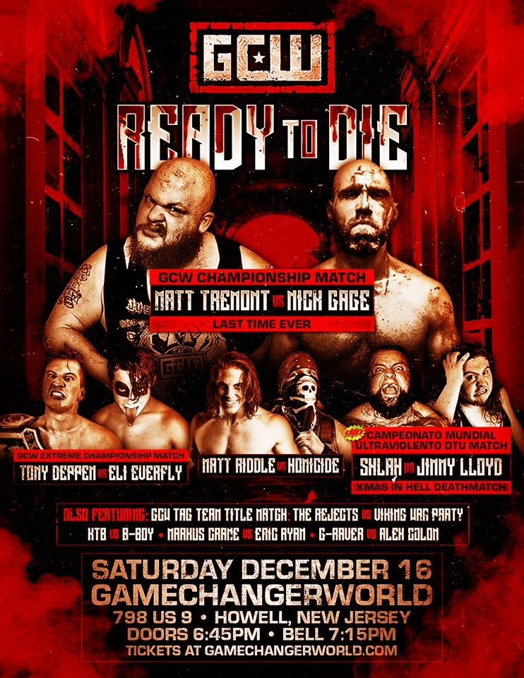 GCW Ready To Die: The 2nd Anniversary | Pro Wrestling | Fandom