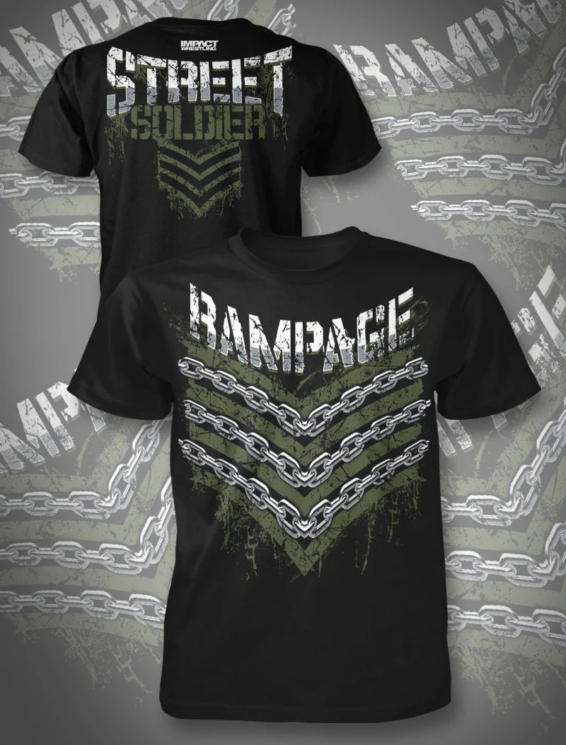 Rampage Jackson "Street Soldier" T-Shirt | Pro Wrestling | Fandom