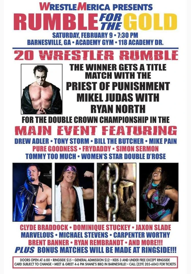 WrestleMerica Rumble For The Gold | Pro Wrestling | Fandom