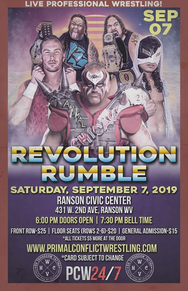 PCW Revolution Rumble 2019 | Pro Wrestling | Fandom