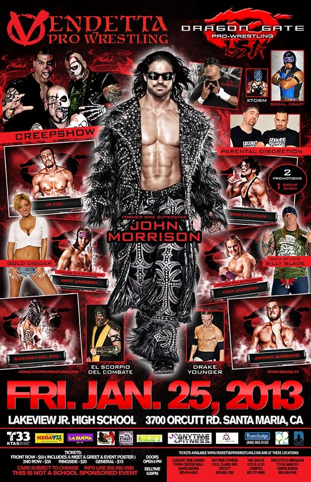 Vendetta Pro - Dragon Gate USA - January 2013 | Pro Wrestling | Fandom