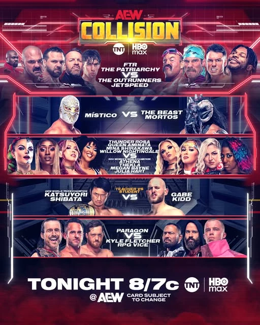 July 10, 2025 AEW Collision results | Pro Wrestling | Fandom