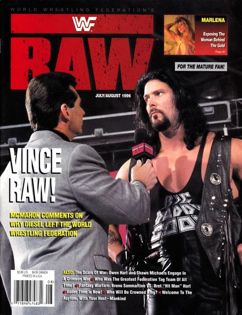 WWF Raw Magazine - July/August 1996 | Pro Wrestling | Fandom