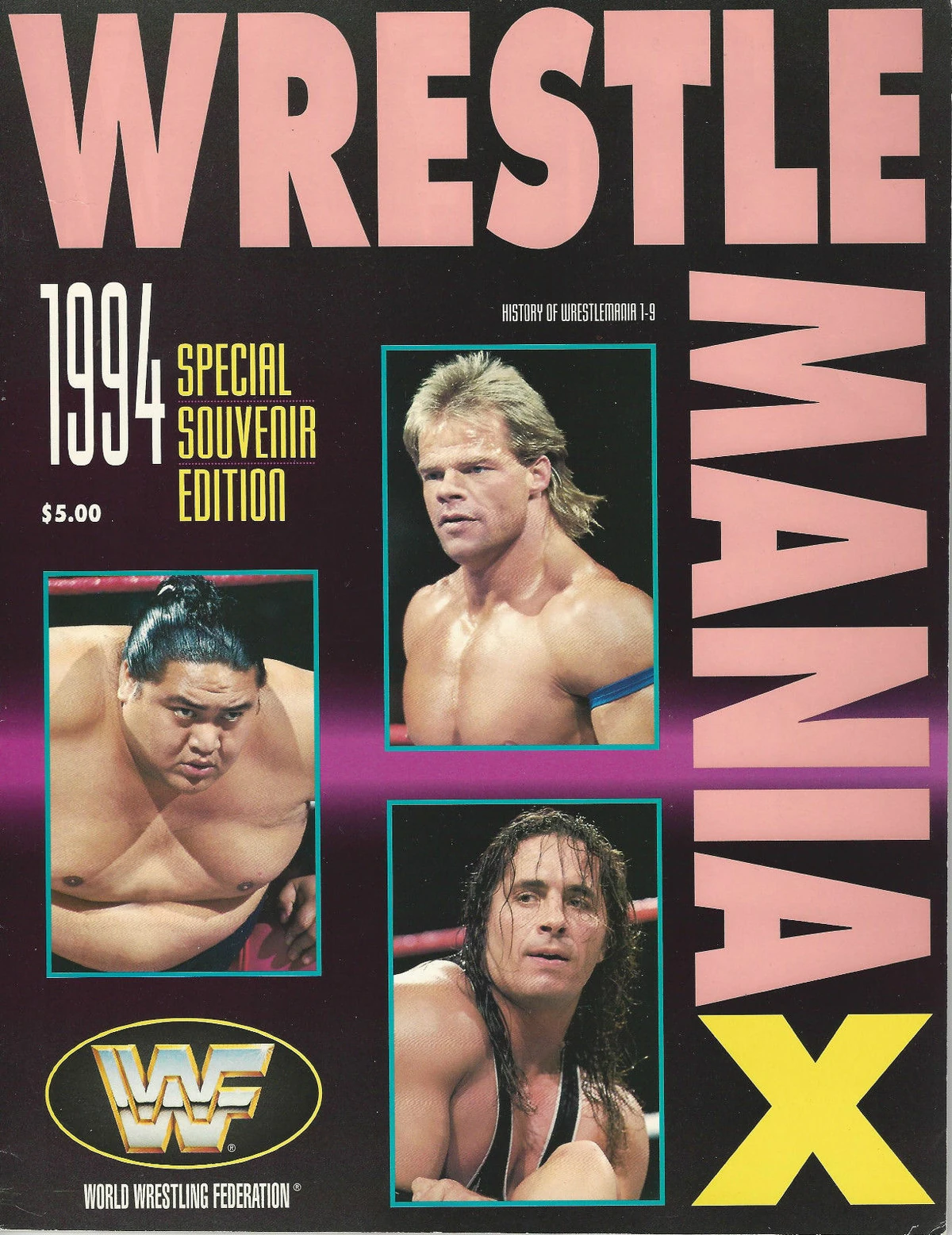 WrestleMania X Program | Pro Wrestling | Fandom